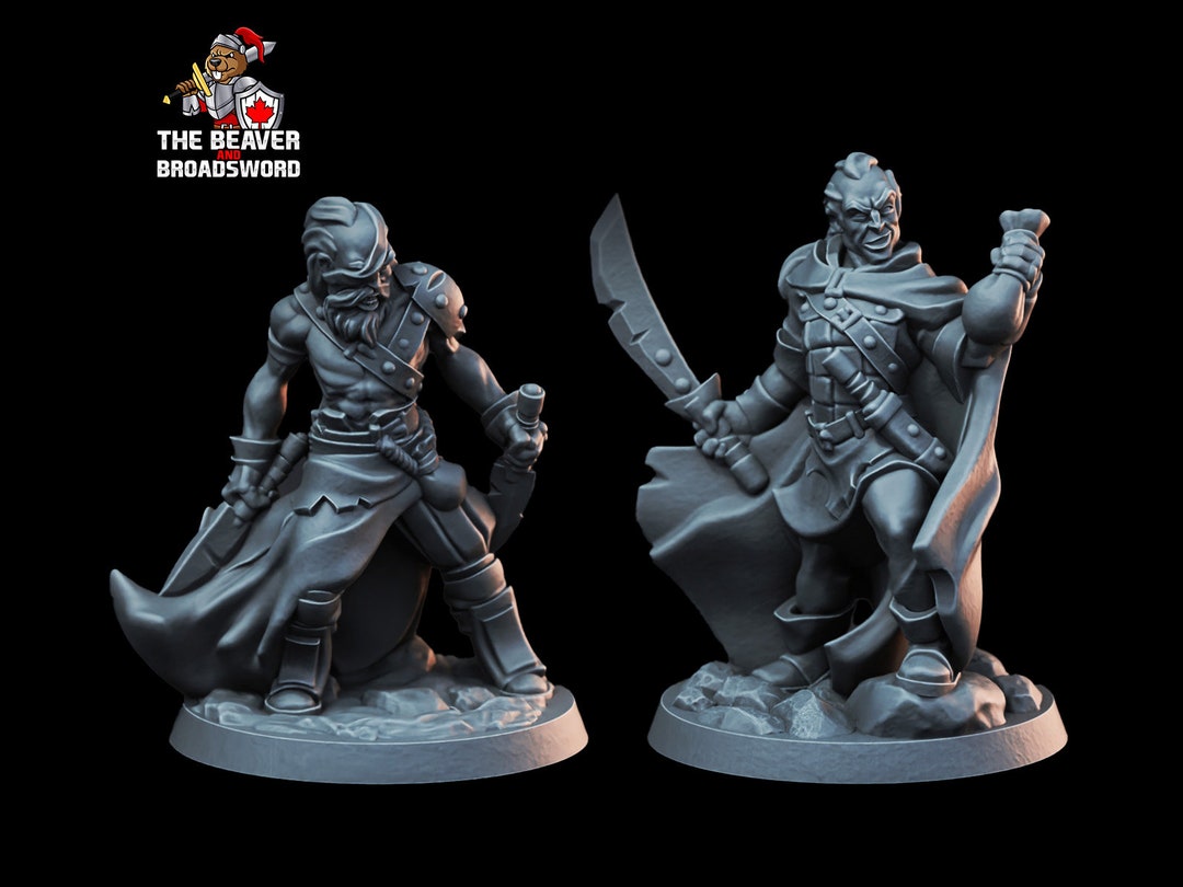 Dnd Bandit Brothers Mini Set - Arbiter Minitatures - Thief | Rogue ...