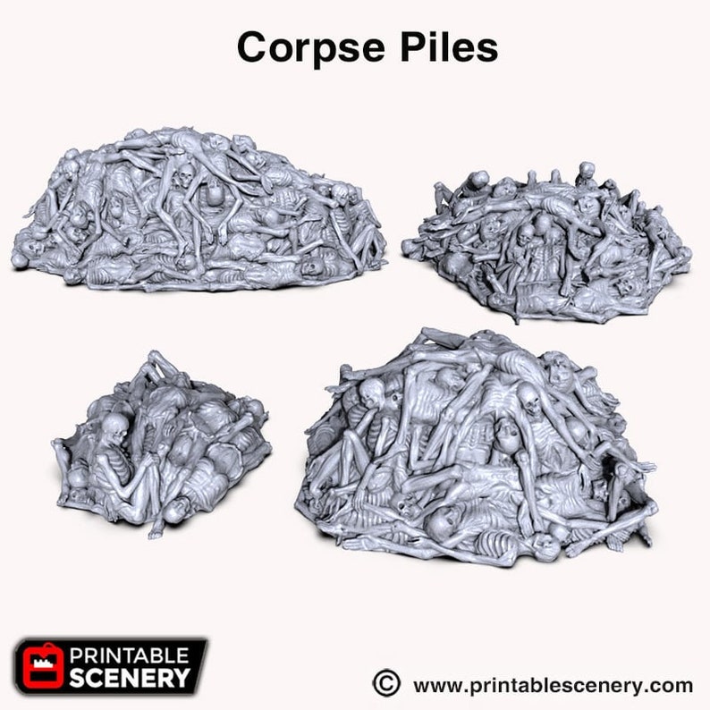 Corpse Piles Shadowfey Wilds Dnd 5E Pathfinder 2E 15mm - Etsy Canada