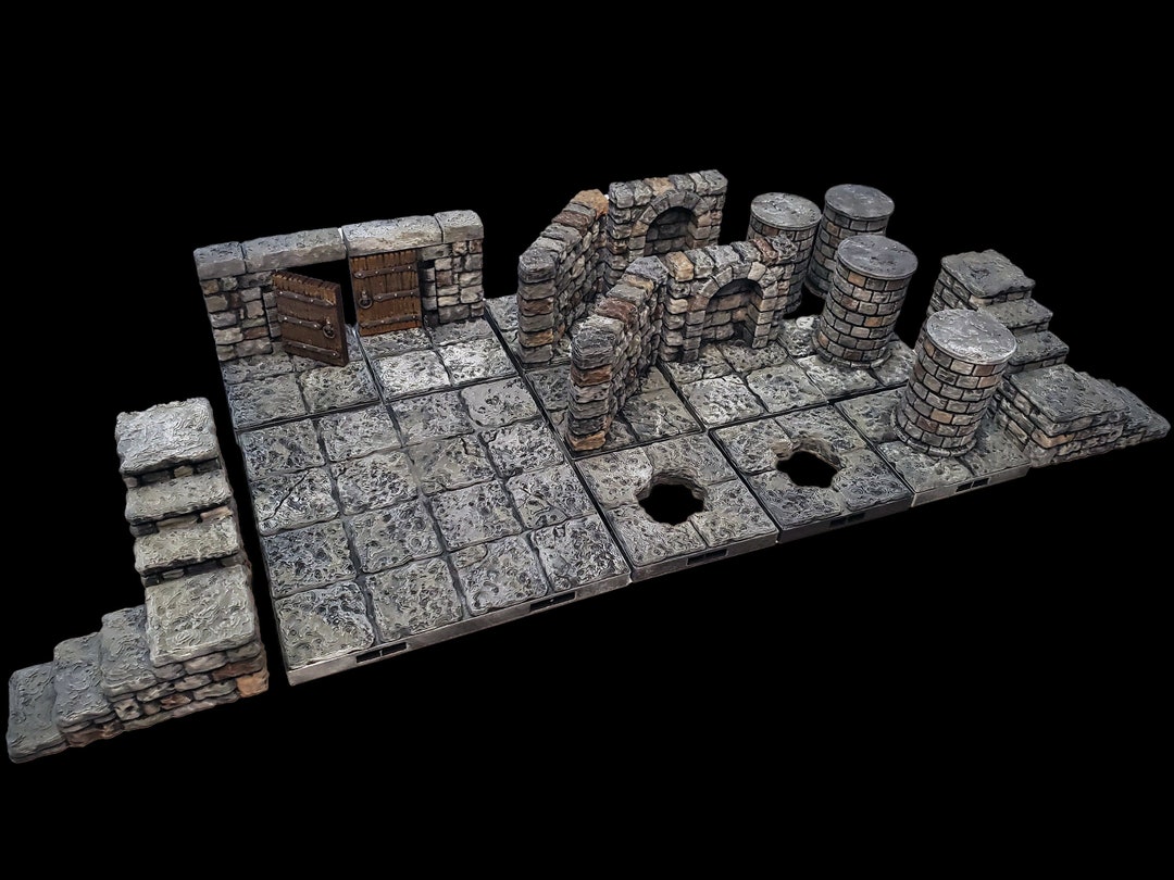 Magnetic Dungeon Tiles Expansion 4 | Dungeon Theme | Fat Dragon Games ...