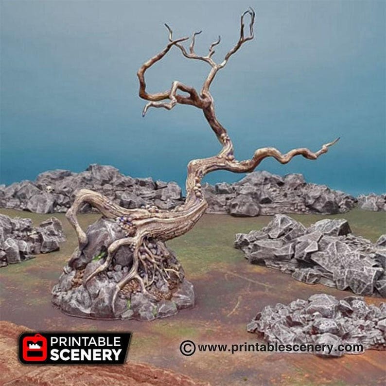 Contorted Trees - Shadowfey Wilds, Dnd 5E, Pathfinder 2E 15mm, 28mm ...
