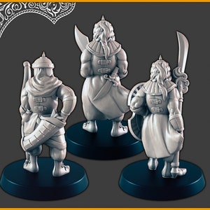 Desert Palace Guards - DND Mini - EC3D Scorching Sands, Desert ...