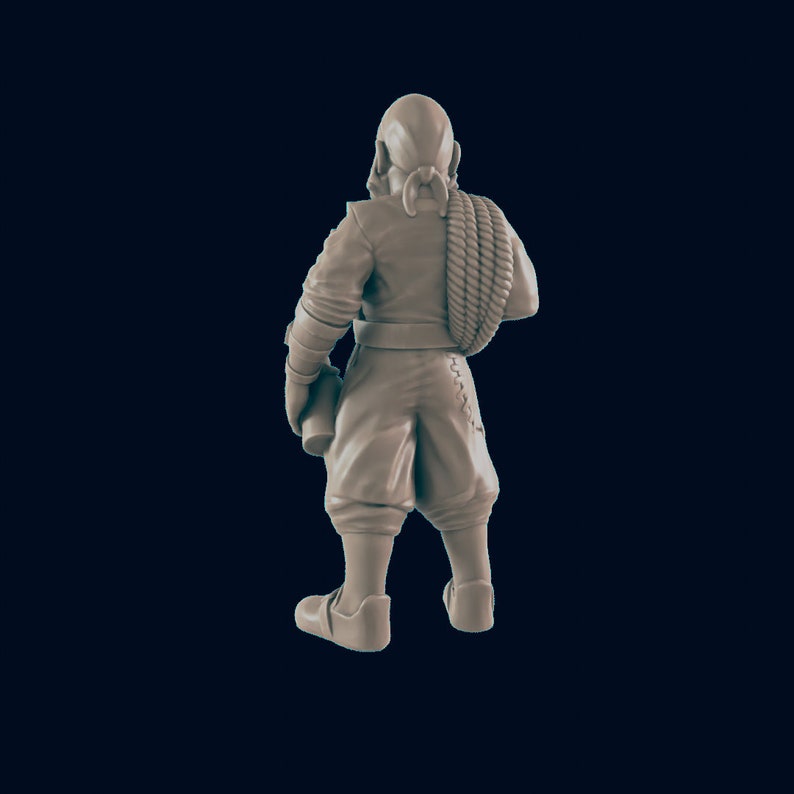 Human Sailors EC3D Dnd Villager Minis Adventurer - Etsy