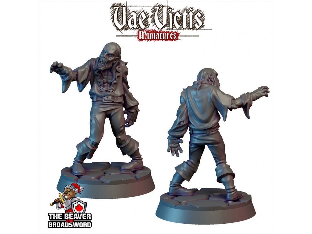 Undead Villager Mini Vae Victis Dnd Pathfinder Monster Zombie Dark ...
