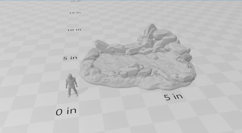 Desert Oasis - DND Terrain, EC3D Scorching Sands, Desert Miniatures ...
