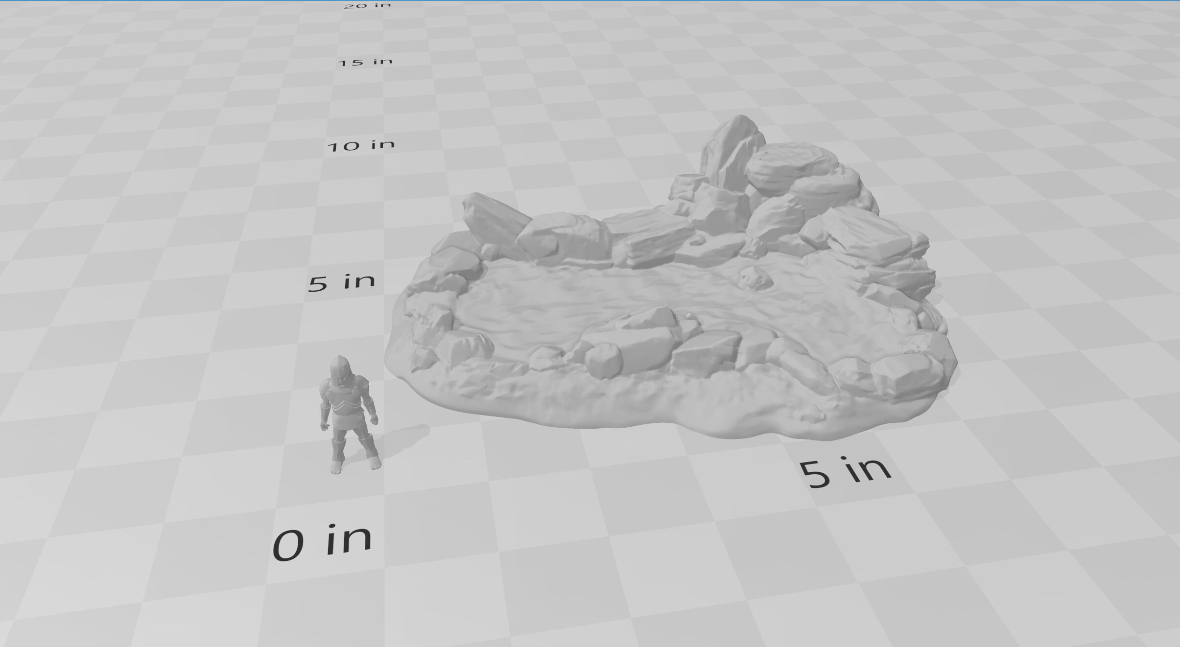 Desert Oasis - DND Terrain, EC3D Scorching Sands, Desert Miniatures ...