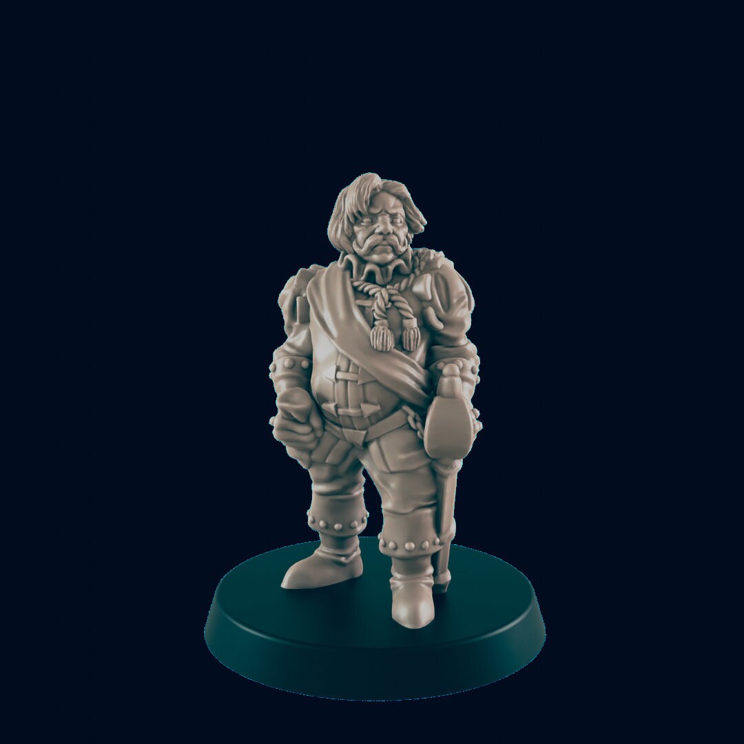 Human Male Noble - EC3D | Dnd | Villager Minis | Merchant | PC/NPC ...