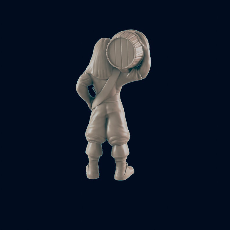 Human Sailors EC3D Dnd Villager Minis Adventurer - Etsy