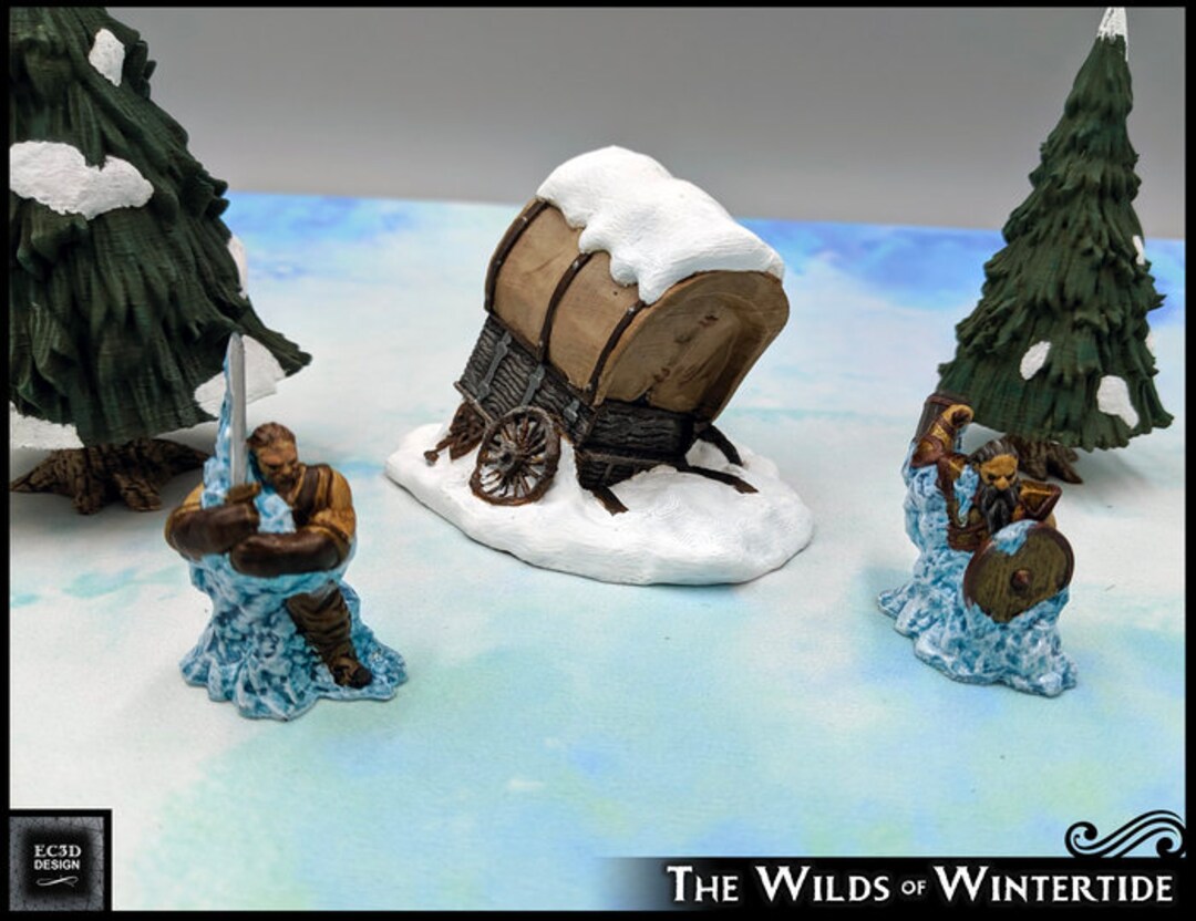 Frozen Dwarf and Human - Winds of Wintertide - Heroes Hoard | Dnd ...