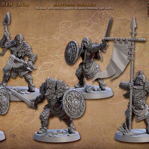 28 Viking Mini Set 1 - Artisan Guild Dnd and Wargaming Miniature ...
