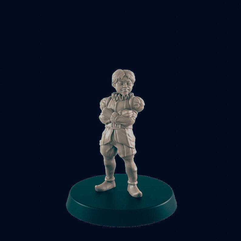 Human Kid Prince EC3D Dnd Variant Villager Minis - Etsy