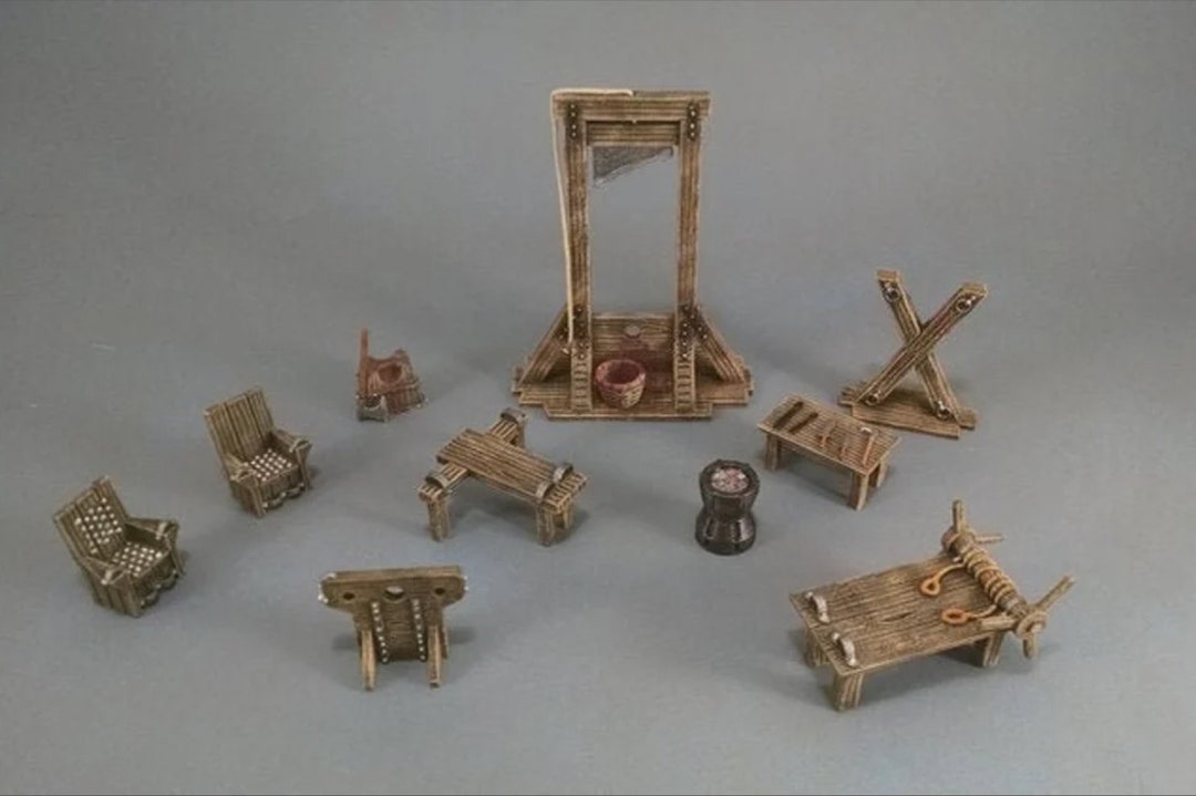 Torture Room Scatter - Heroes Hoard | Dnd | Tabletop Terrain | Medieval ...
