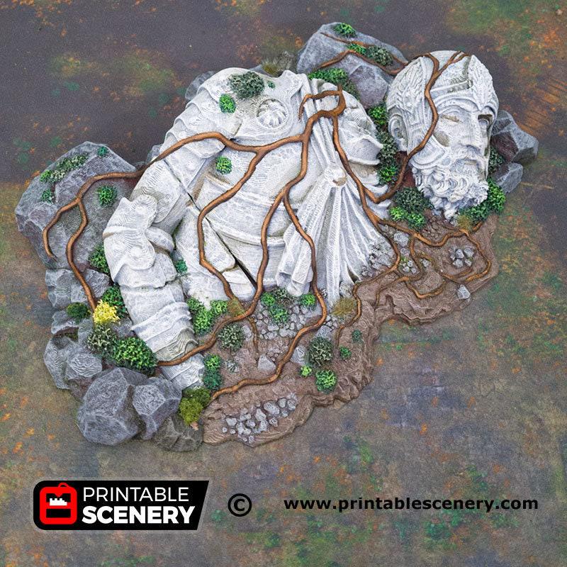 Giant Statue - Shadowfey Wilds, Dnd 5E, Pathfinder 2E 15mm, 28mm, 32mm ...