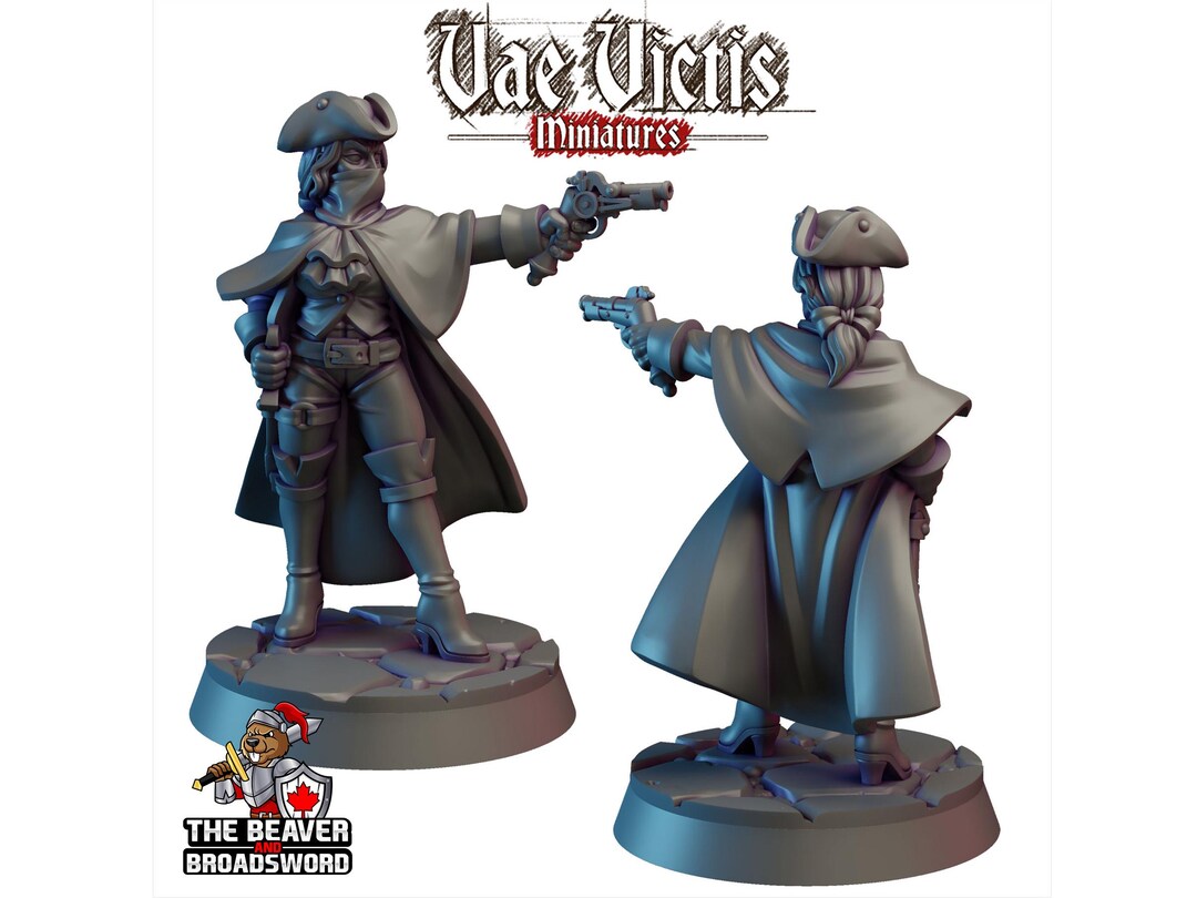 Highway Woman - Human, Bandit, Rogue, Dnd, Fantasy- High Quality Resin ...