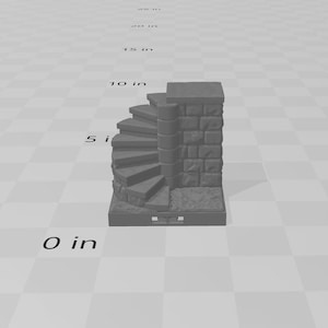 Dungeon Style Stairs Tiles - Dnd 5E, Pathfinder 2E - Dungeon Tiles ...