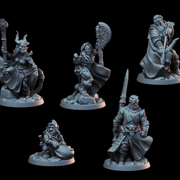 Dnd Miniatures - Etsy UK