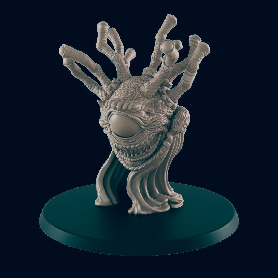 Eye Beast Merchant - EC3D | Dnd | Beholder | Villager Minis | Merchant ...