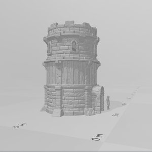 Watchtower DND & Wargaming Terrain EC3D Wintertide, Snow, Arctic ...