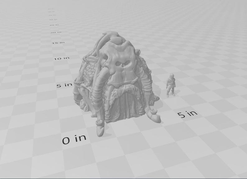 Ice Tribe Hut - Lodge - DND Terrain - EC3D Wilds of Wintertide - Snow ...