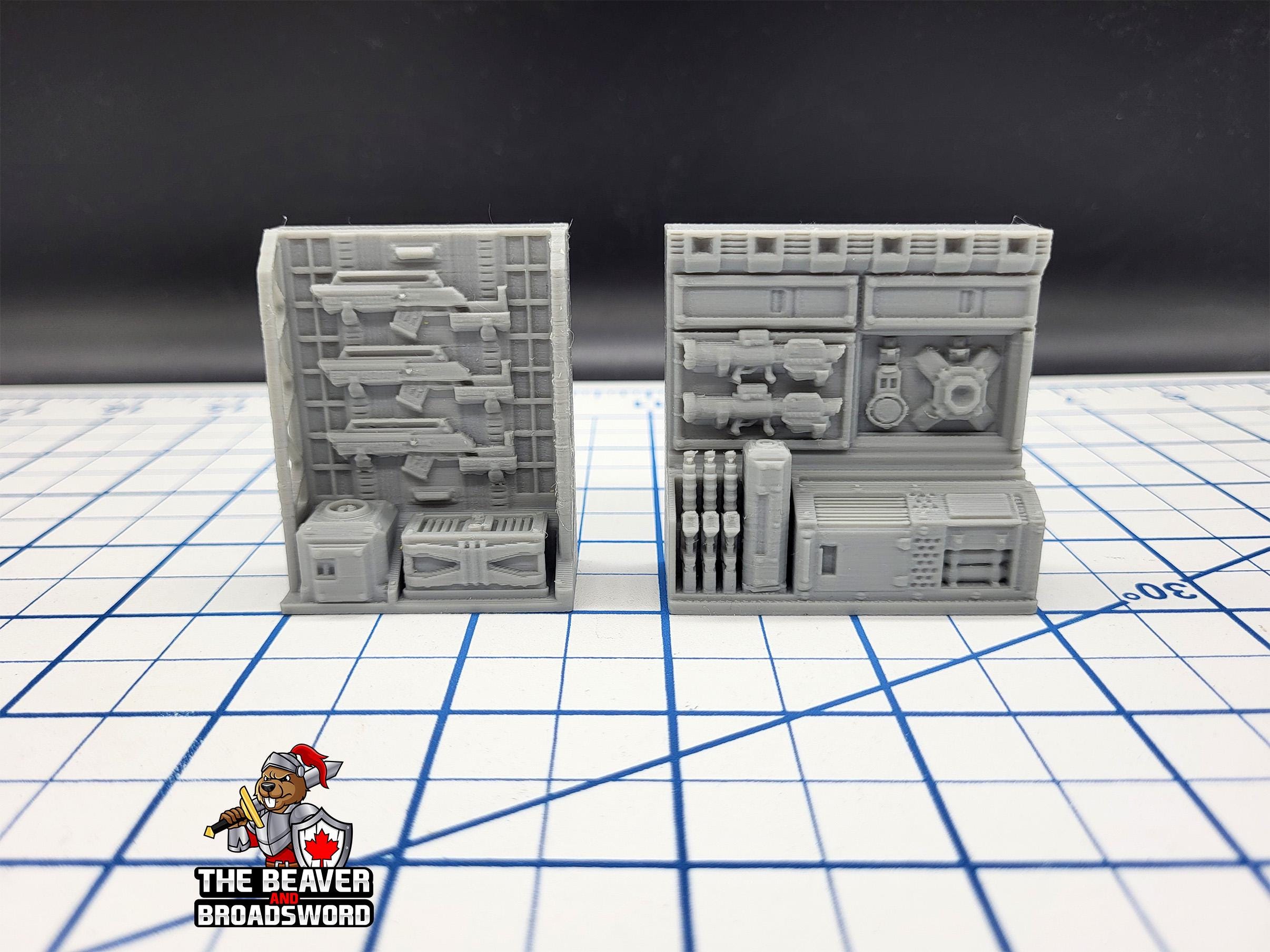 Scifi Small Armory - EC3D , Infinity, Legion, Sci-fi, Cyberpunk ...
