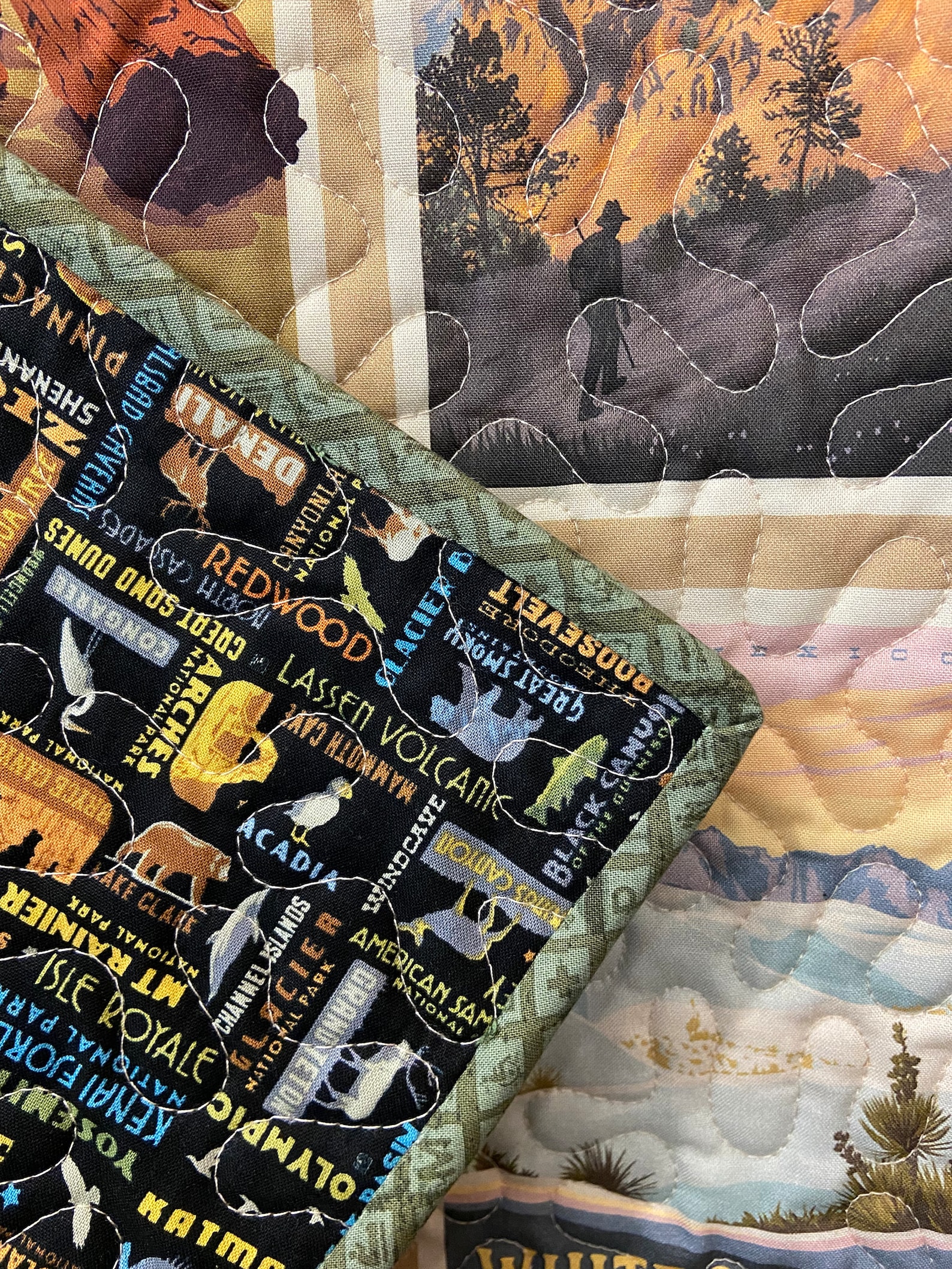 National Parks Quilt - Handmade! - Etsy