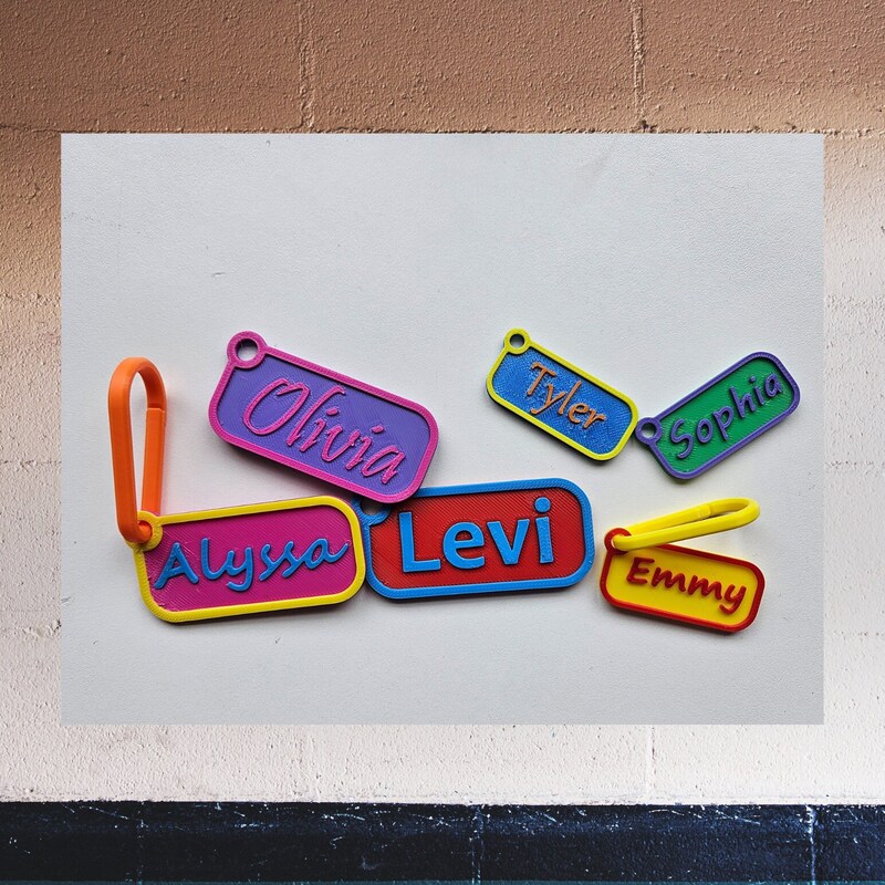 Custom Name Tags - Etsy