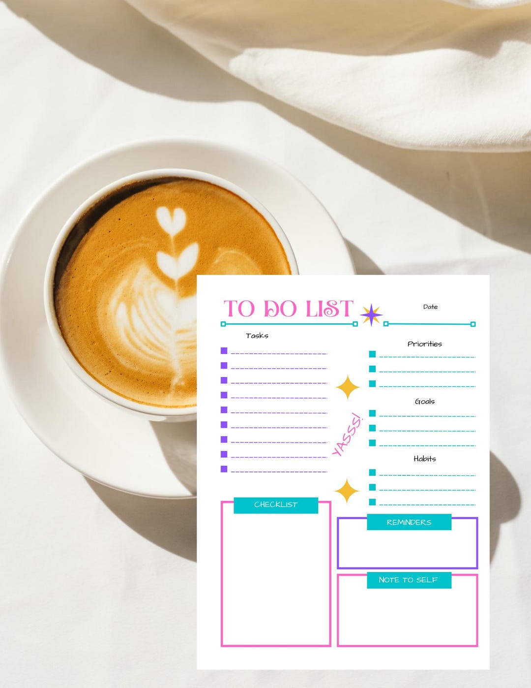 To Do List Printable, Priority to Do List, Daily Checklist Planner ...