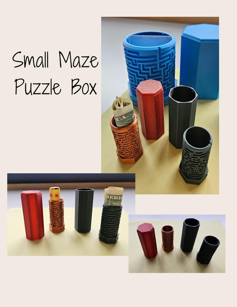 Maze Puzzle Box Russian Doll Maze Annoying Gift Box Puzzle Maze Gift ...