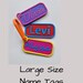 Custom Name Keychain, Personalized Name Keychain, Custom Name Tag ...