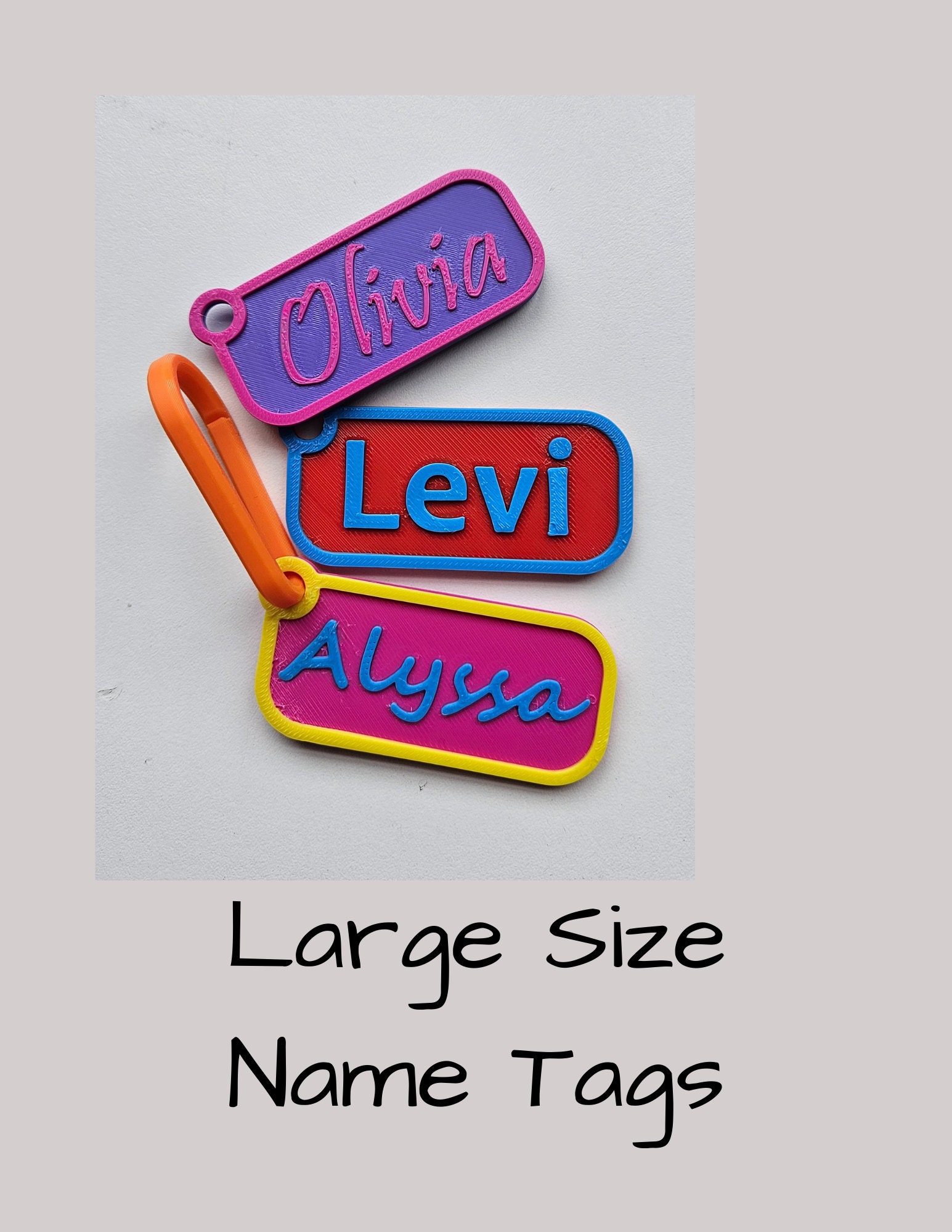 Custom Name Keychain, Personalized Name Keychain, Custom Name Tag ...