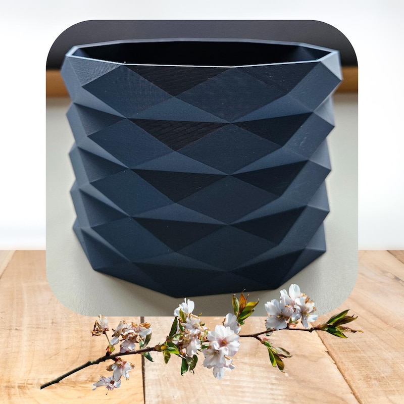 Geometric Plant Pot - Etsy