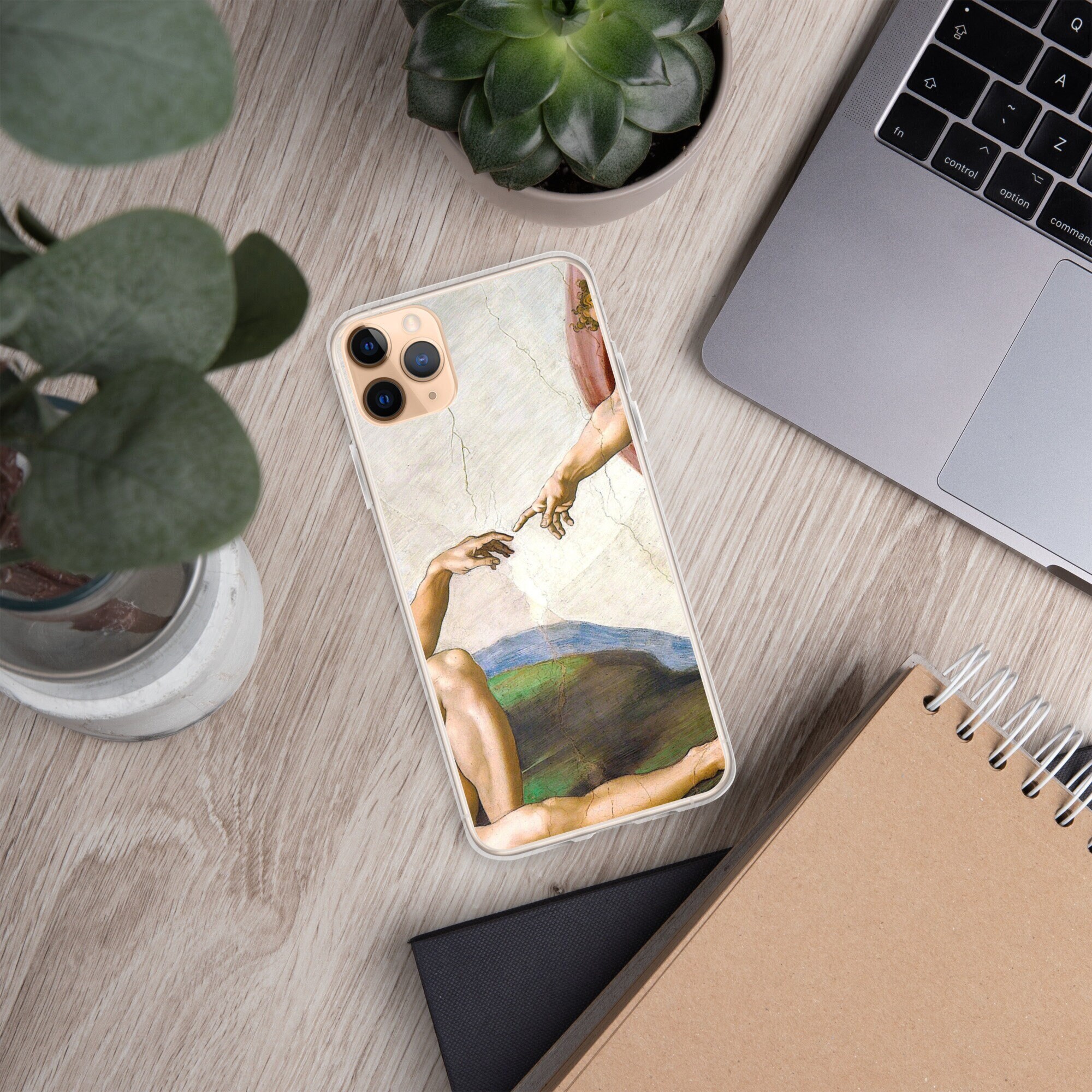 Michelangelo Creation of Adam iPhone Case - Etsy