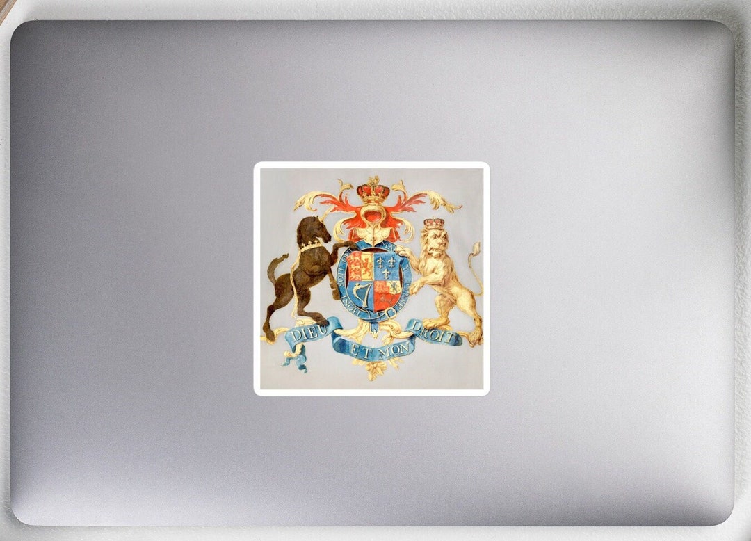 Medieval Coat of Arms Vinyl Waterproof Sticker - Etsy