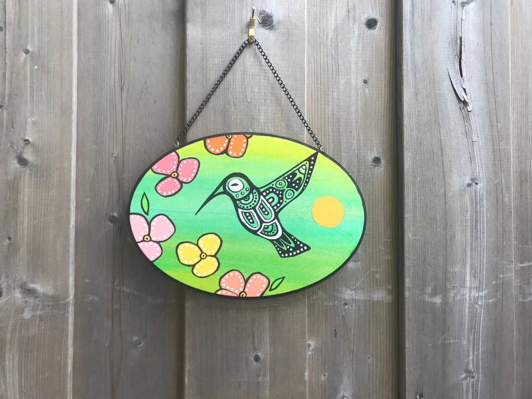 Hummingbird Sign - Etsy