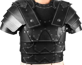 Leather Vest Armor Cosplay - Etsy