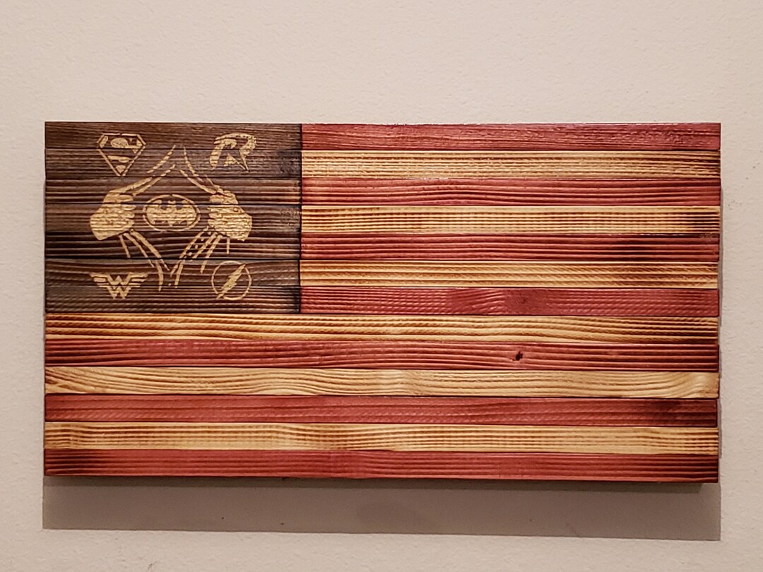 DC Superhero Flag - Etsy