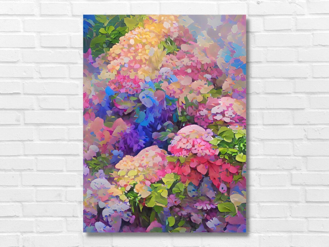 Hydrangea Garden 1 Cross Stitch Pattern - PDF - Instant Digital ...