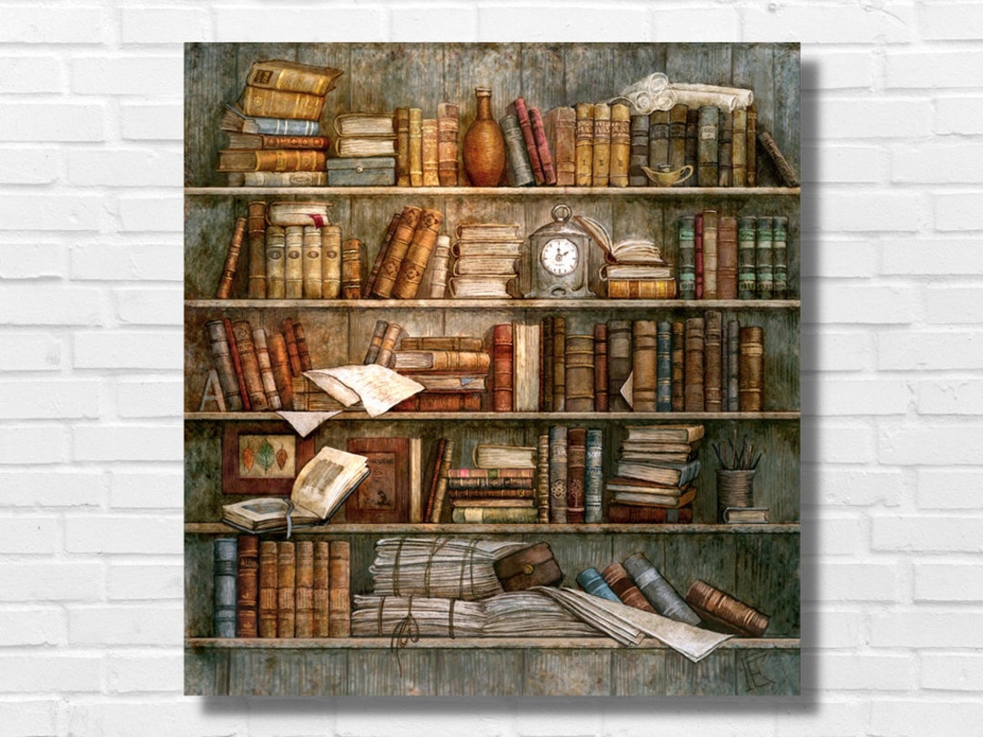 The Library Cross Stitch Pattern - PDF - Instant Digital Download - Etsy