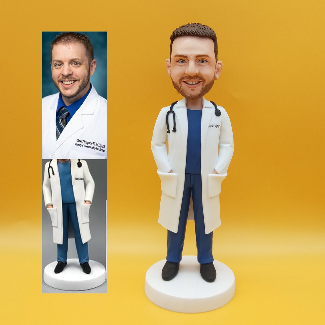 Personalised Doctor Figurines, Custom Doctor Figurines, Unique Dentist ...
