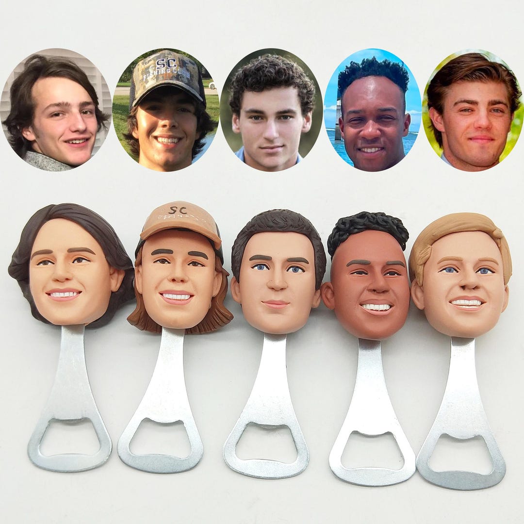 Custom Bottle Opener, Face Bottle Opener, Bobblehead Bottle Opener ...