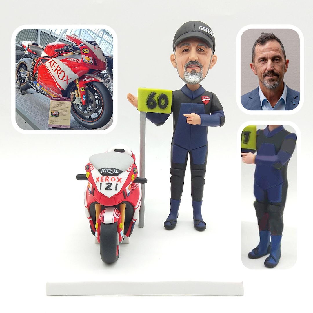 Custom Racing Motorcycle Bobbleheads, Custom Bobbleheads on Motorcycles ...