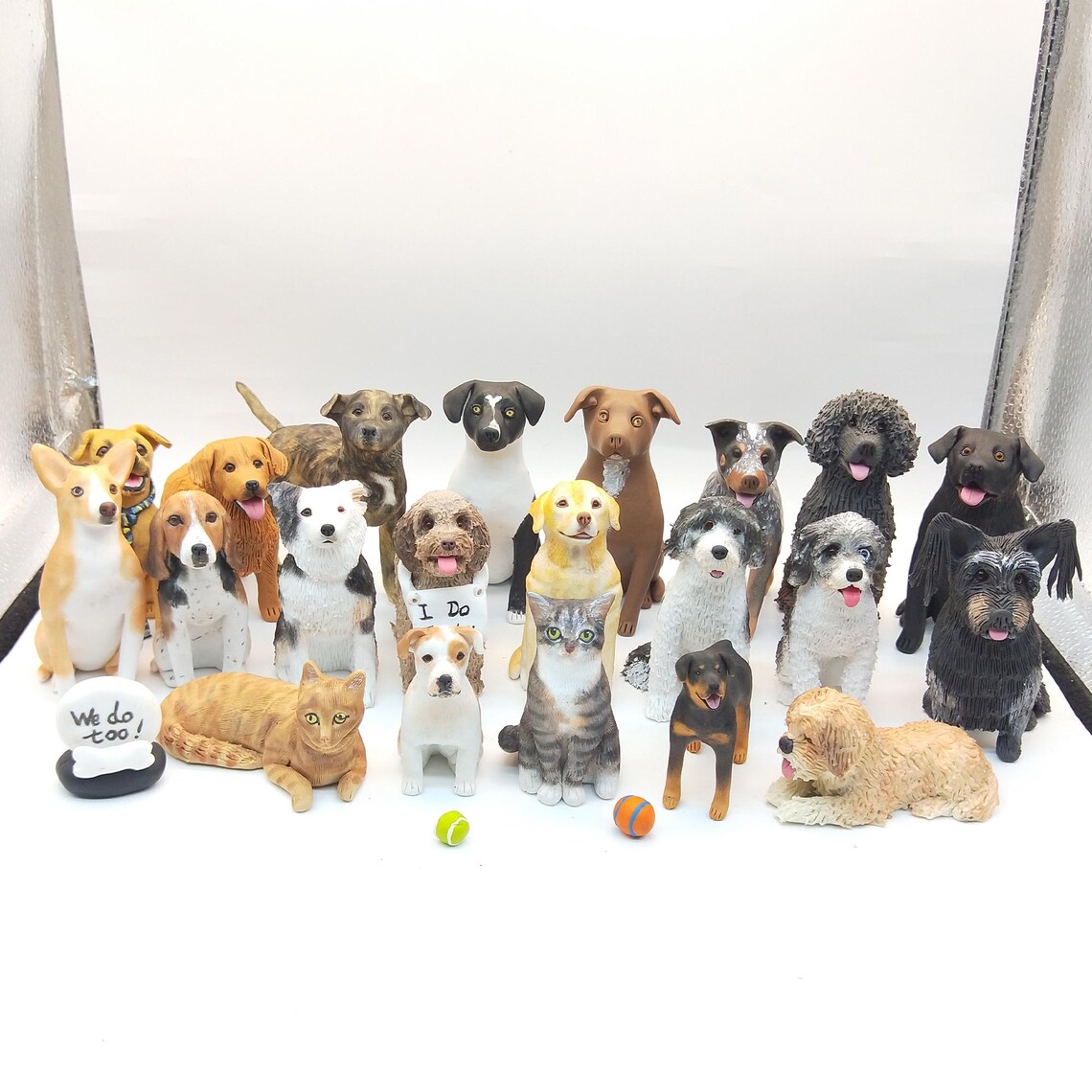 Personalized Custom Pet Dog Wedding Cake Dog Wedding Cake Topper, Pet ...
