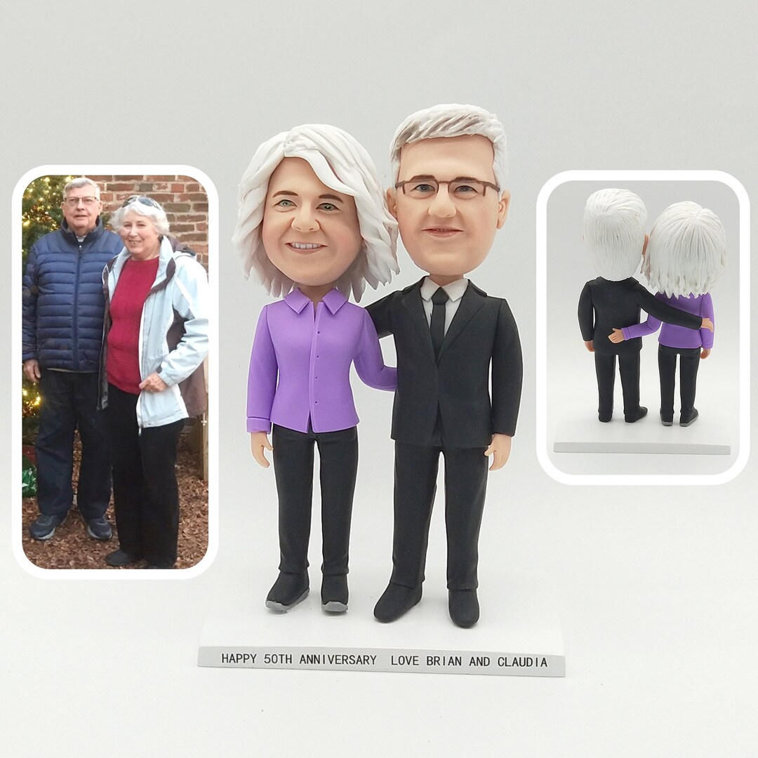 Customized Parent Dolls, 50th Anniversary Gifts for Parents, Valentine ...