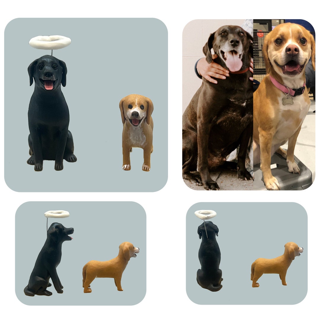 Personalized Custom Dog Wedding Cake Topper,dog Figurines,dogs Birthday ...