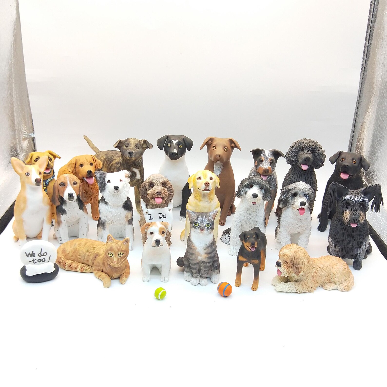 Custom Petsdog，cat Caketopper Miniature, Anniversary Pet,pets Topper ...