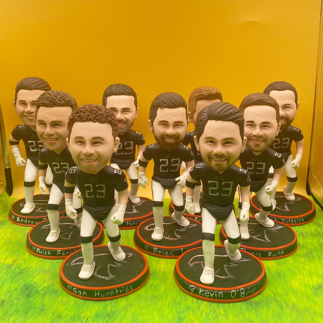 Custom Bobbleheads Custom Football Bobbleheads Personalized - Etsy