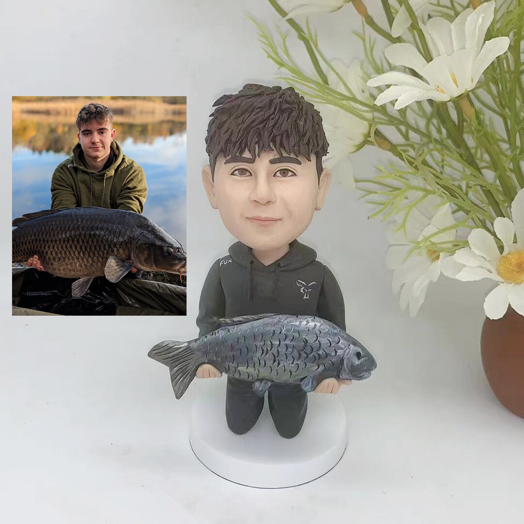 Custom Bobbleheads, Fishing Enthusiast Bobbleheads, Gift Bobbleheads ...