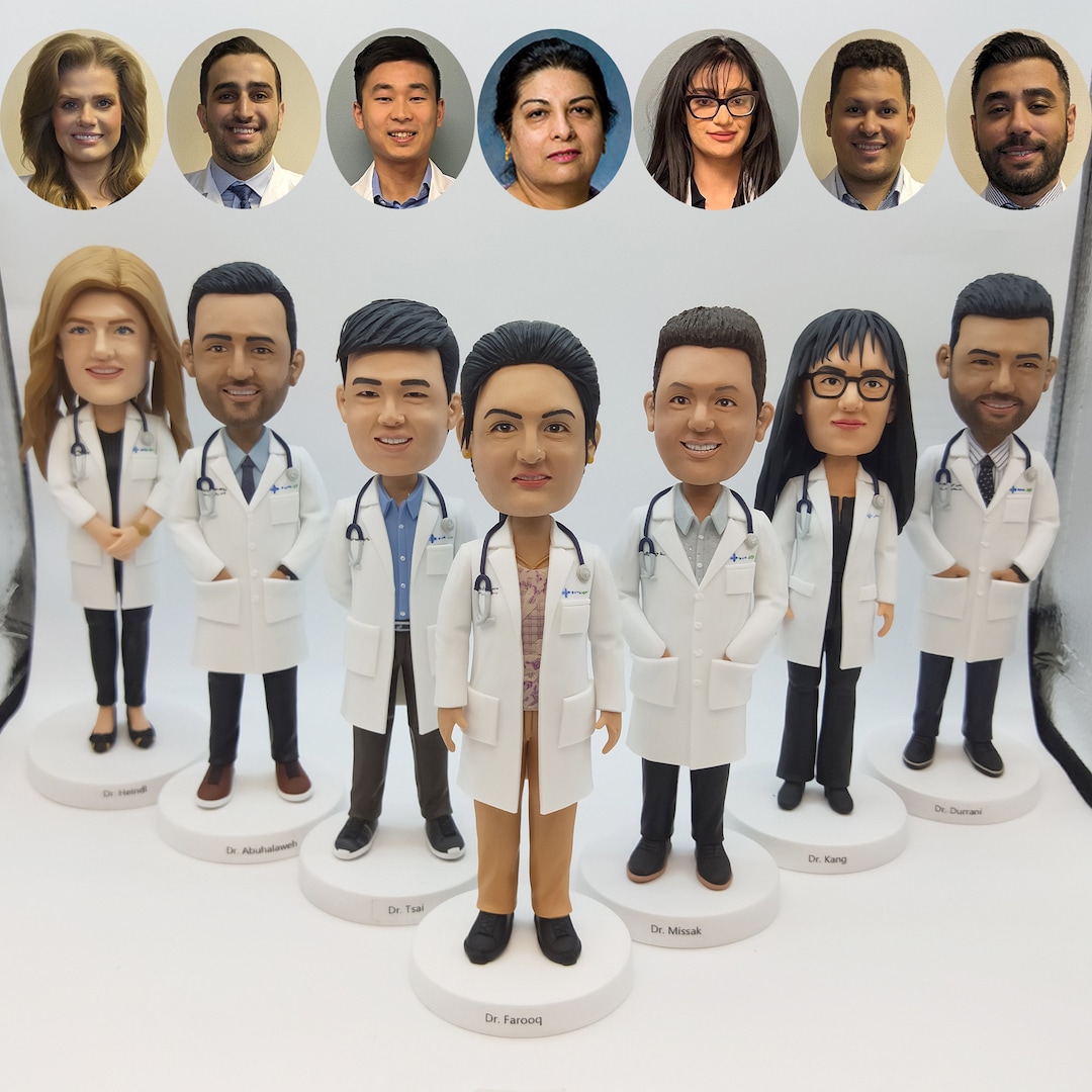 Personalized Doctor Bobbleheads, Custom Doctor Bobbleheads, Custom ...