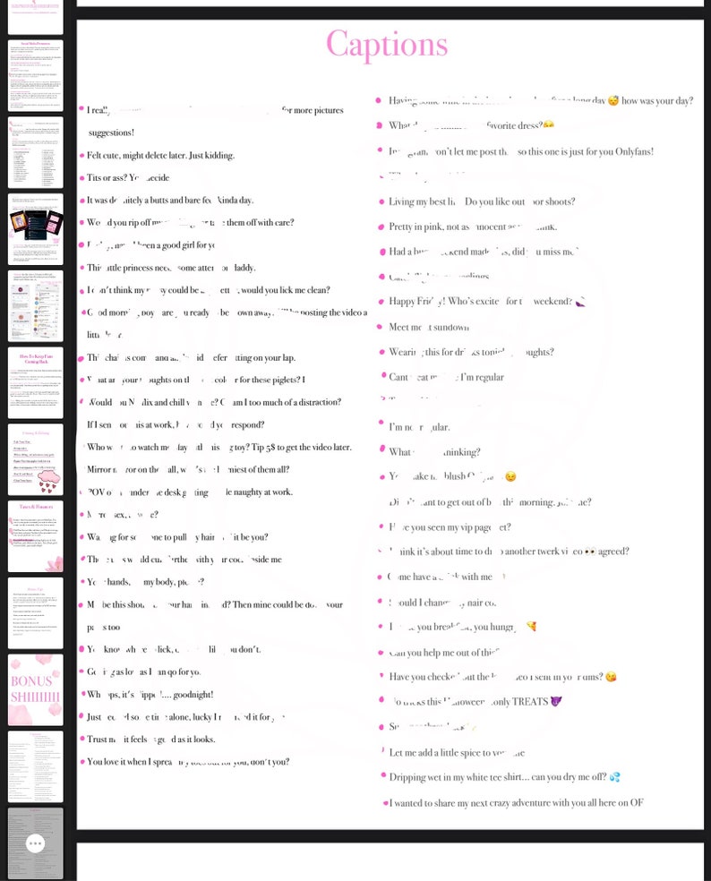 The Ultimate Onlyfans Tip Guide - Etsy