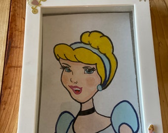 Cinderella Shadow Box - Etsy