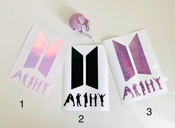 BTS Decal BTS Army Decal BTS Decals and Stickers - Etsy